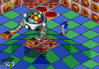 Босс Spring Stadium Zone — Sonic SCANF Info