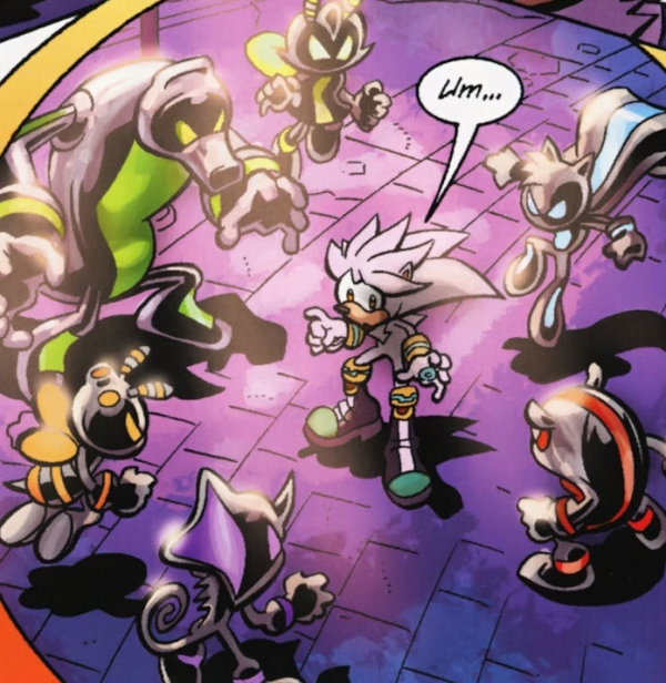 Archie:Silver the Hedgehog — Sonic SCANF Info