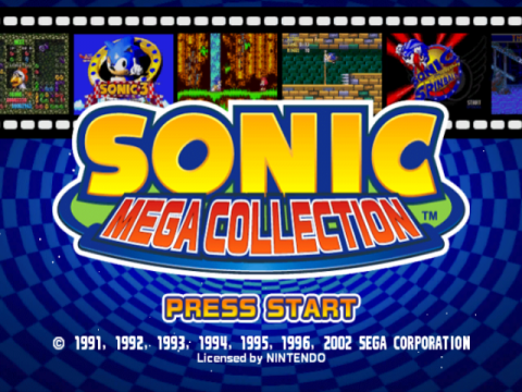 Sonic Mega Collection — Sonic SCANF Info