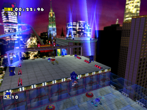 Speed Highway — Sonic SCANF Info