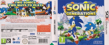 Sonic Generations (3DS) — Sonic SCANF Info